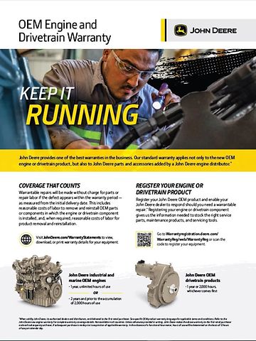 Engines and Drivetrain Brochures | John Deere UK
