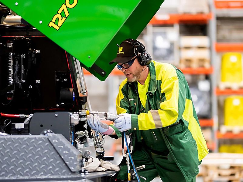 Forest machine factory | John Deere UK
